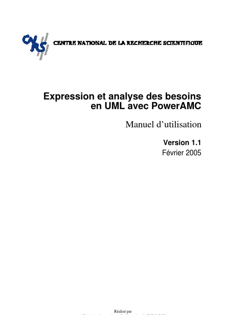 Analyse des besoins avec PowerAMC | PDF | Cas d'utilisation | Processus ...