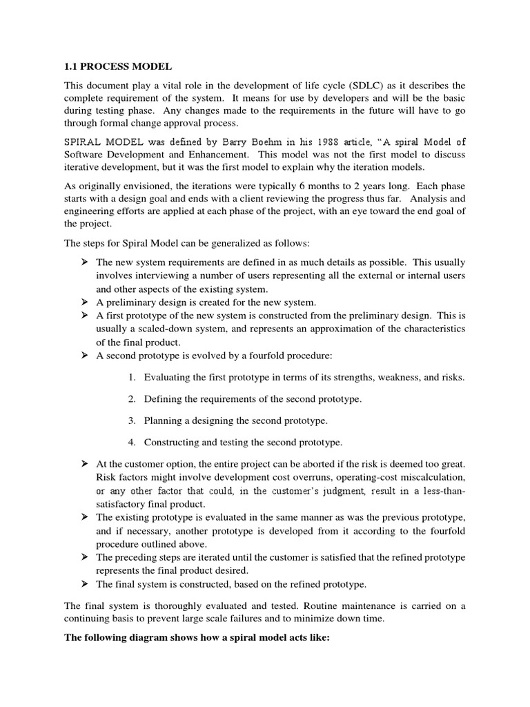 Process Model | PDF | Software Development | Systems Theory