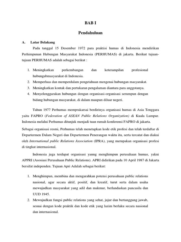 Etika Profesi Humas | PDF