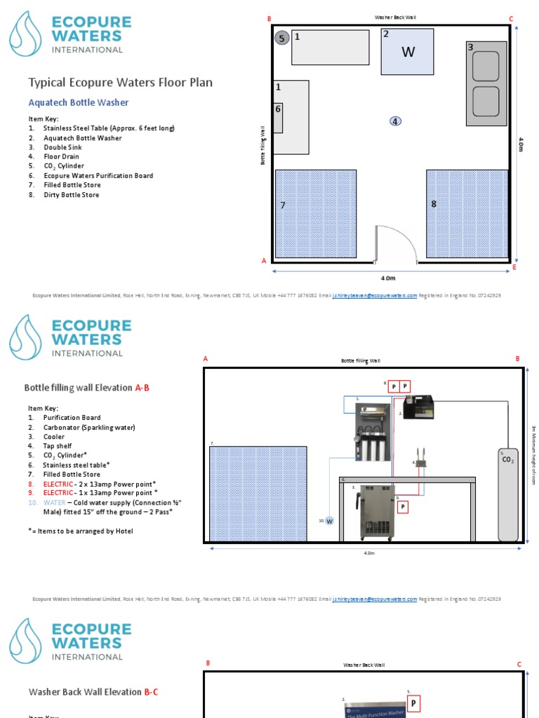 Typical Aquatech Ecopure Waters Floor Plan 19 PDF | PDF | Water Heating ...