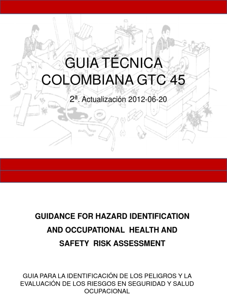Presentaciòn GUIA TÉCNICA COLOMBIANA GTC 45 VERSIÓN 2012 | PDF ...