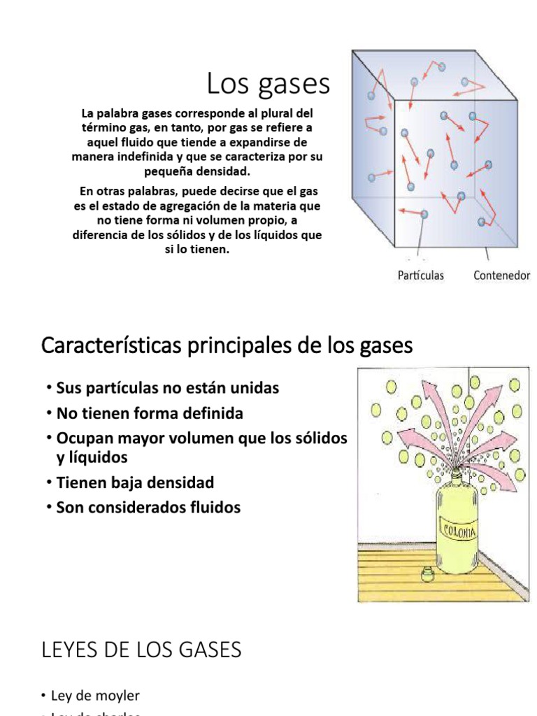 Características y leyes de los gases | PDF