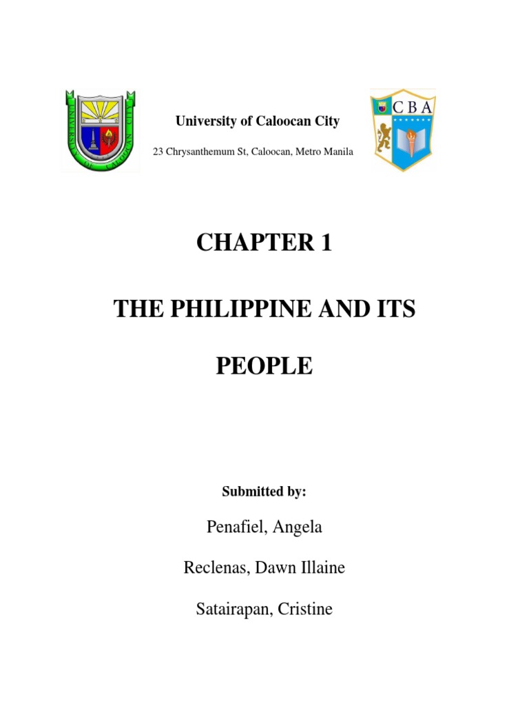 Riph Chapter1 | PDF | Mindanao | Luzon