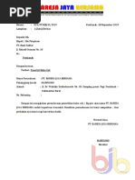 Surat Permohonan Bilyet Giro Atau Cek | PDF | Olahraga & Rekreasi
