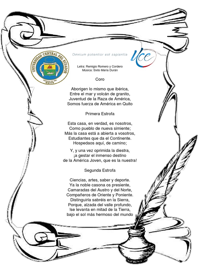 Himno UCE | PDF