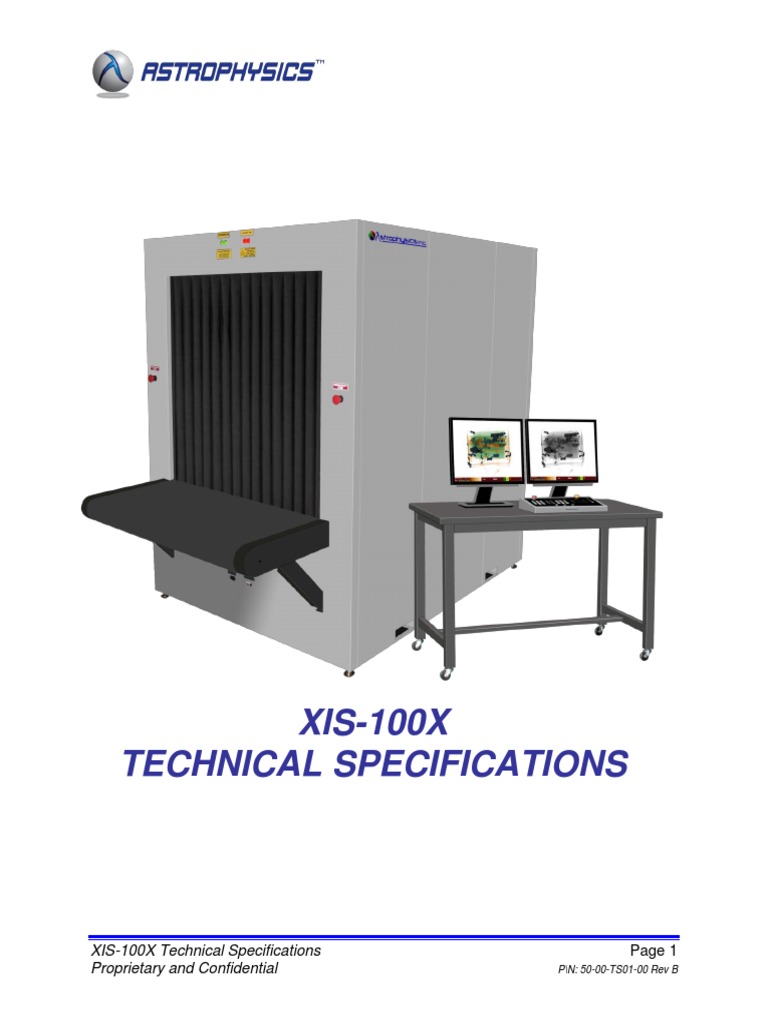 Xis 100x Tec Spec | PDF | Computer Monitor | X Ray
