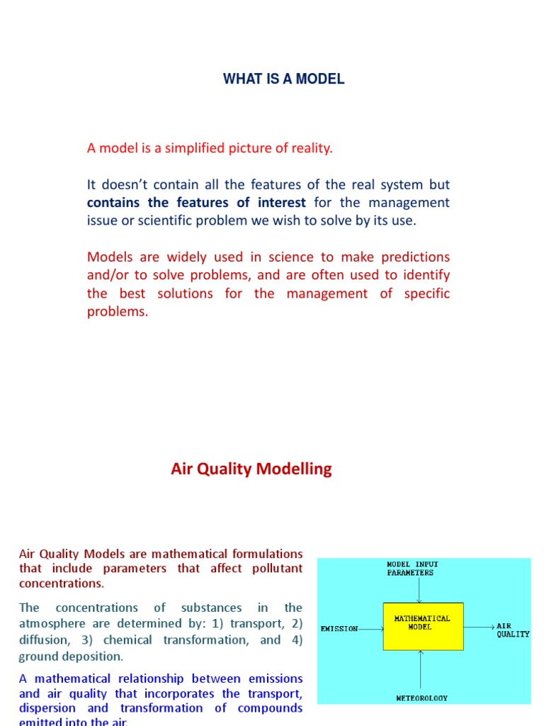 EV20001 - Lec 5 - Air Pollution - Dispersion Modelling - Box and ...