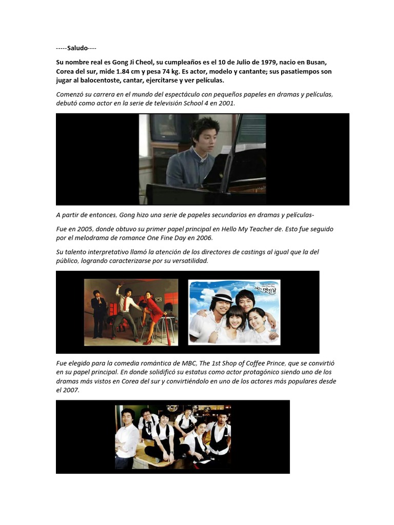 Gong Yo | PDF | Teatro | Entretenimiento (general)