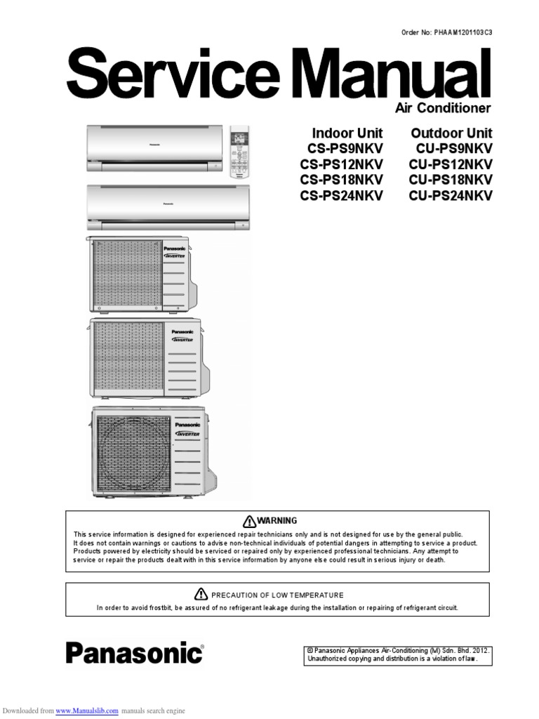 Panasonic Service Manual | PDF | Ac Power Plugs And Sockets | Equipment