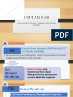 Rencana Anggaran Biaya Penelitian Proposal Penelitian Pembinaan ...