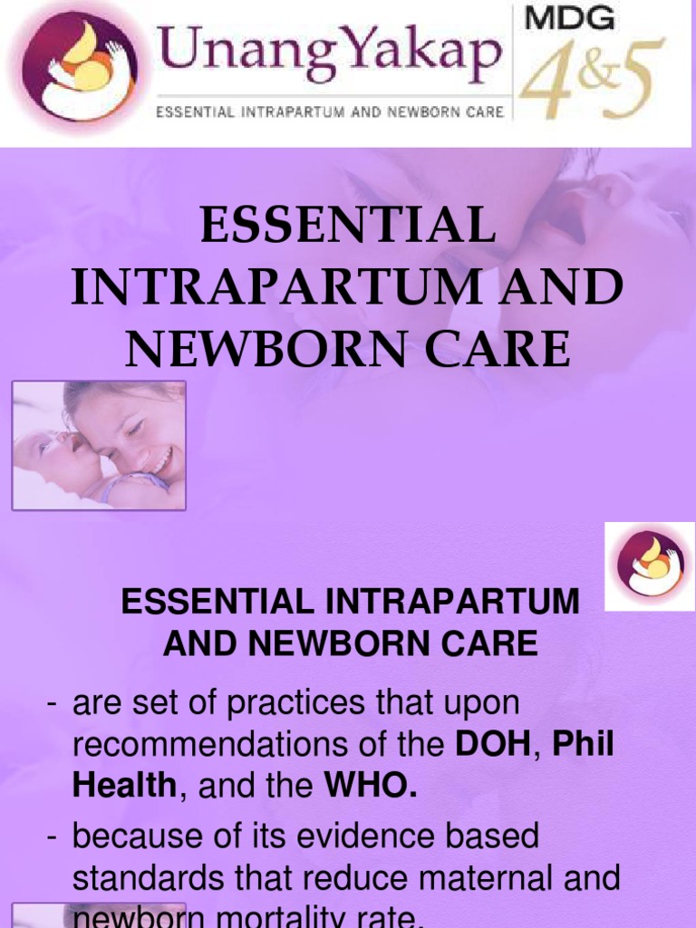 Essential Intrapartum and Newborn Care | Download Free PDF | Childbirth | Breastfeeding