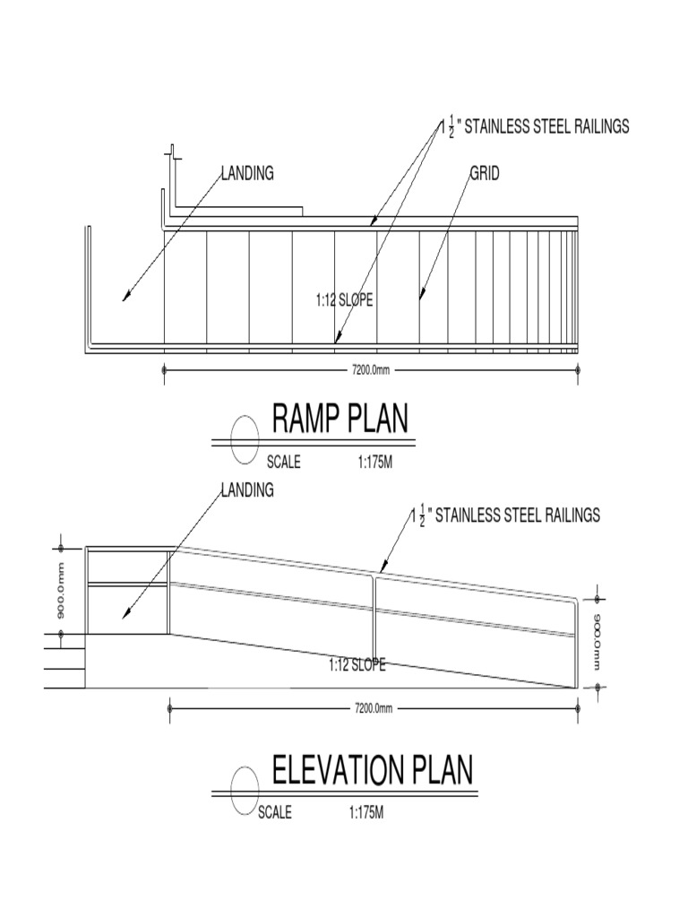 Stainless Steel Ramp Details | PDF