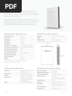 Tesla Megapack Datasheet | PDF | Photovoltaics | Photovoltaic System