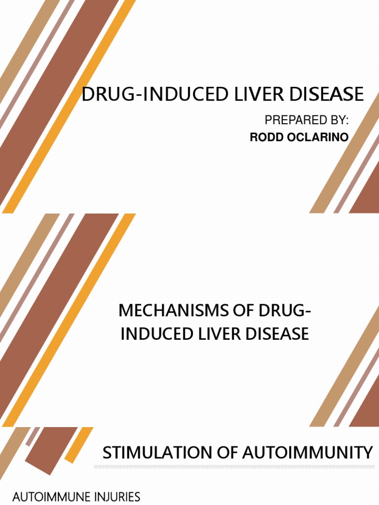 Understanding Drug-Induced Liver Disease | PDF | Hepatitis | Apoptosis