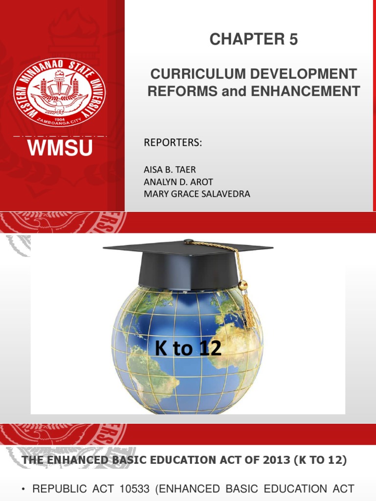 Chapter 5 K To 12 | PDF | Curriculum | Educational Technology