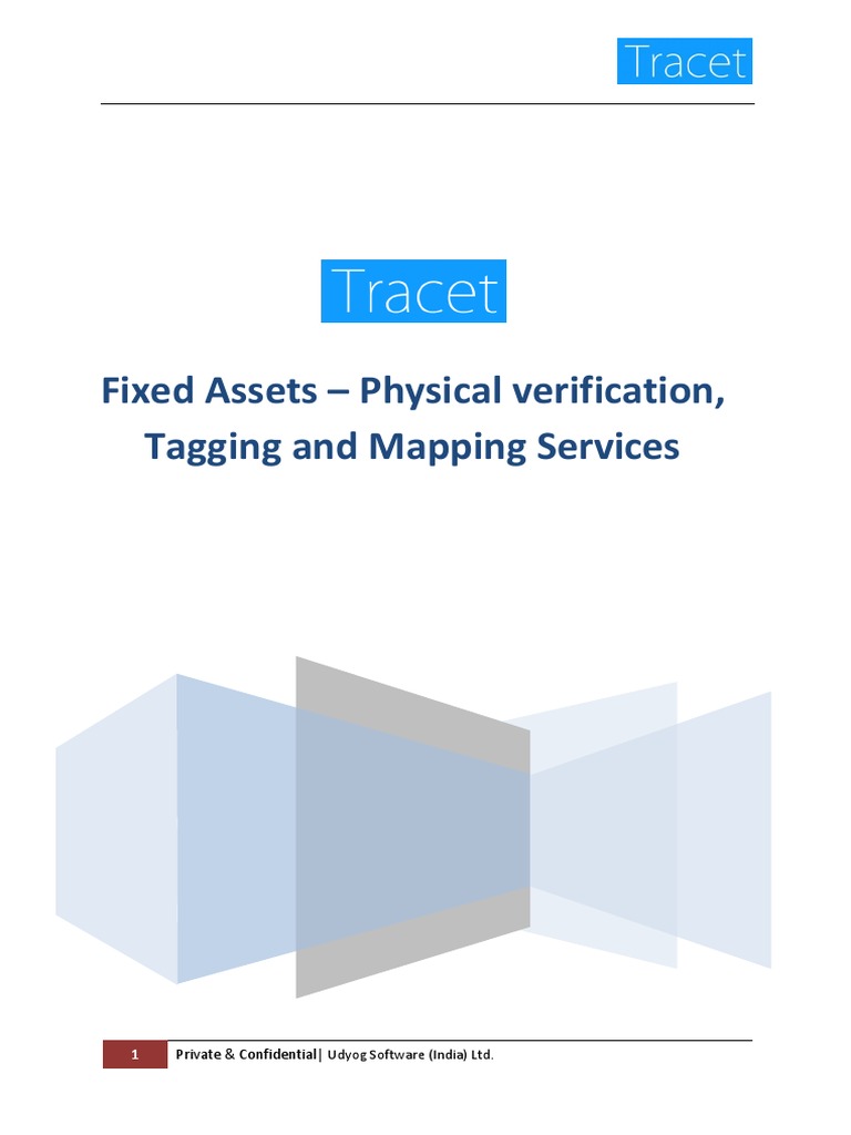 Tracet Fixed Asset Services PDF | PDF | Fixed Asset | Application Software