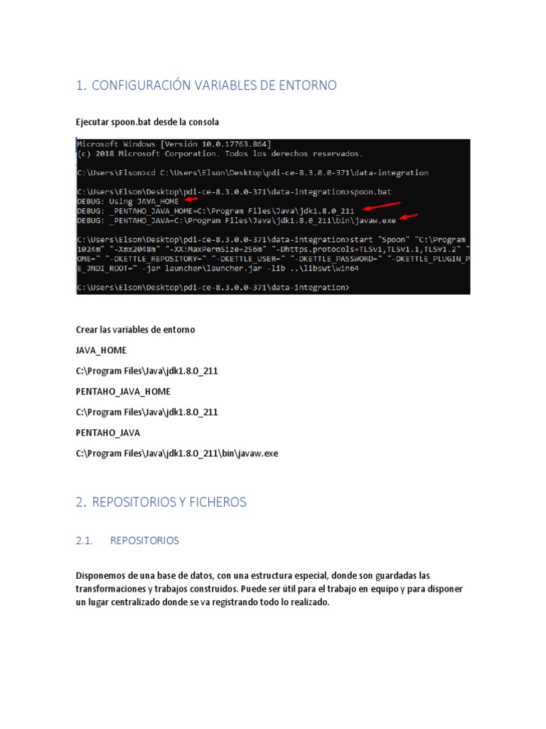 Pentaho Data Integration | PDF