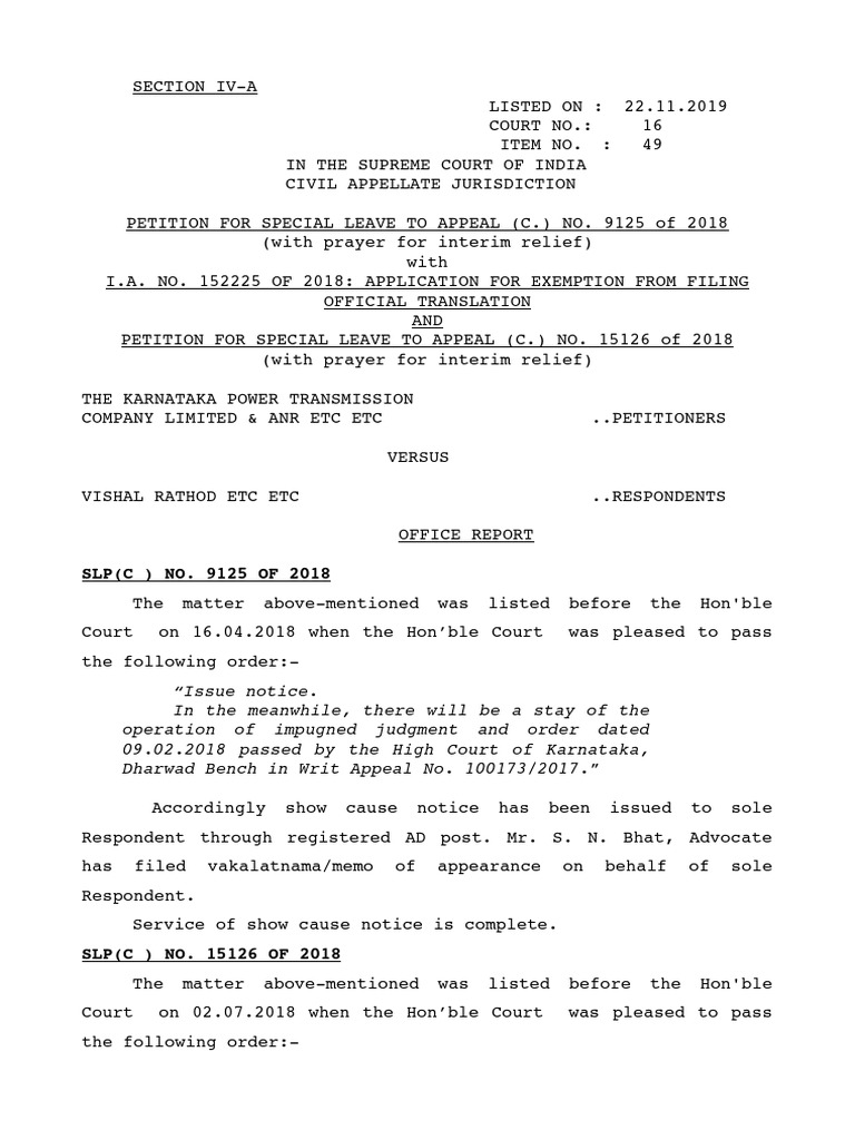 SC 9125 of 2018 | PDF | Appeal | Common Law