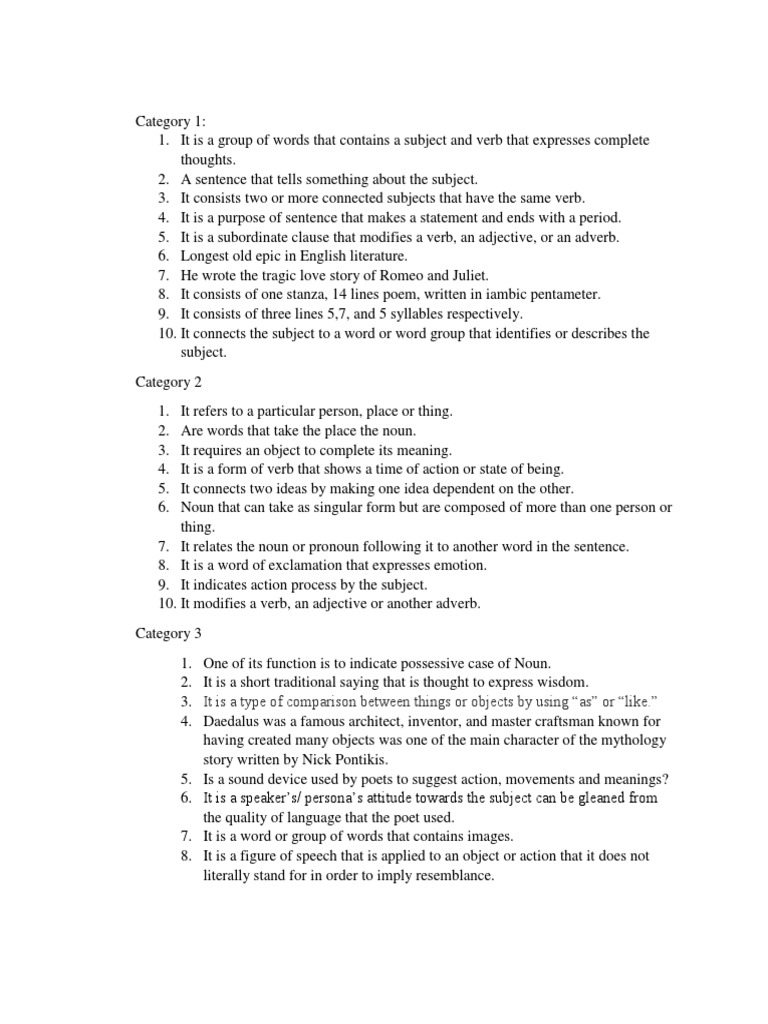 It Is A Type of Comparison Between Things or Objects by Using "As" or ...