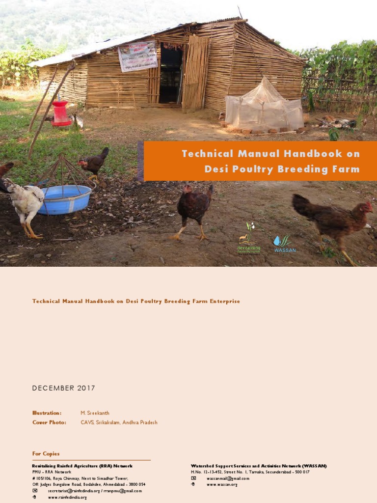 Technical Manual Handbook On Desi Poultry Breeding Farm Enterprise ...