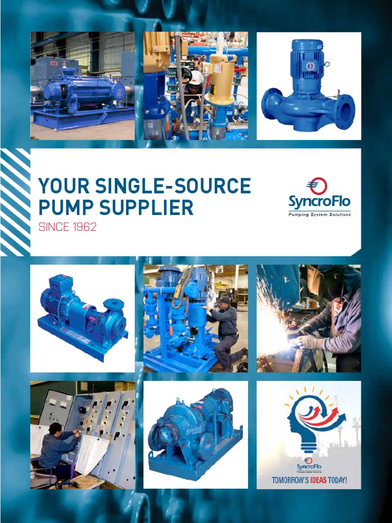 SyncroFlo Pump Brochure 9 2017 | PDF | Pump | Valve