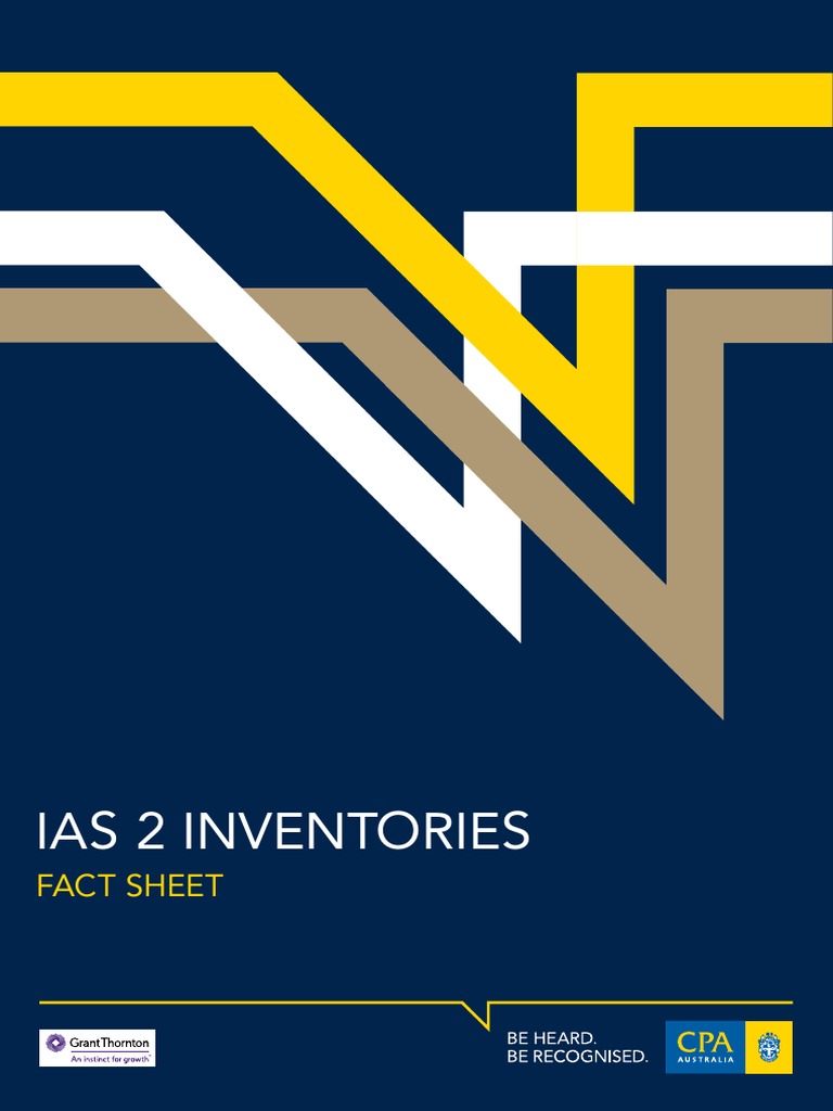 Ias 2 Inventories: Fact Sheet | PDF | International Financial Reporting ...