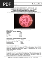 FDA BAM Chapter 14: B. cereus Testing | PDF