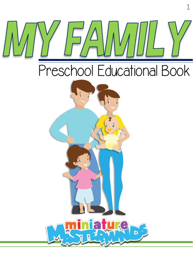 Familiy Preschool Book | PDF | Parent And Child | Family