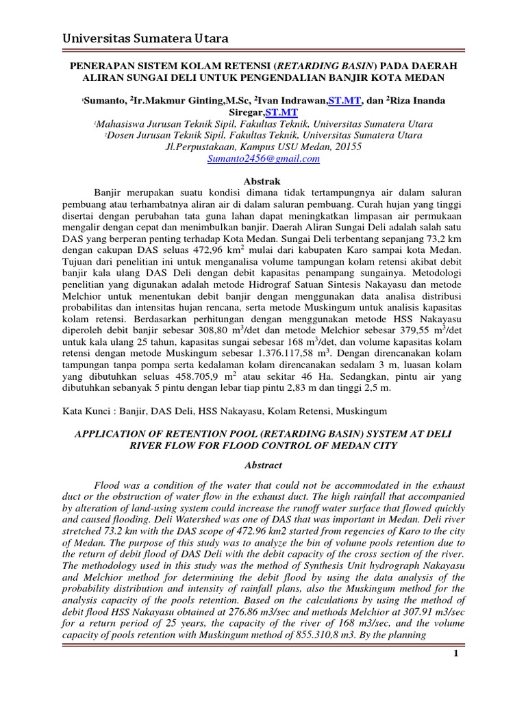 Retarding Basin | PDF
