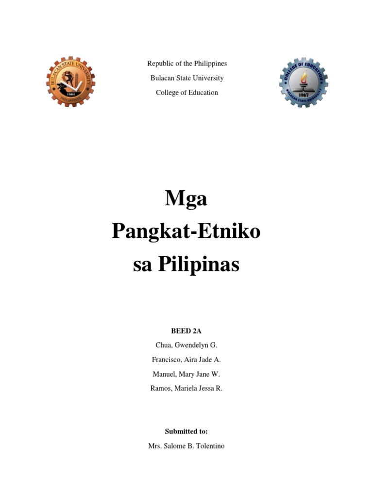Pangkat Etniko Word | PDF