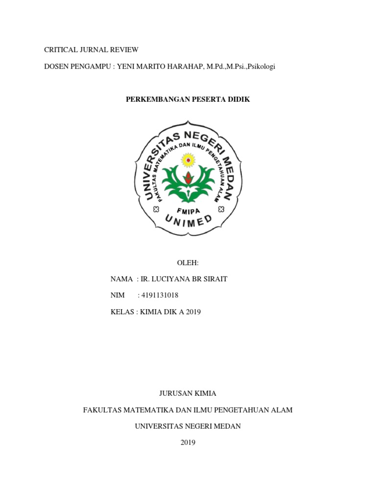Critical Jurnal Review PPD | PDF