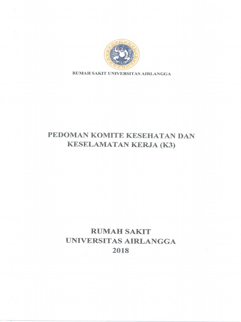 MFK.4 Ep 2 MFK 3 Pedoman Komite K3 | PDF