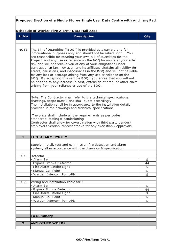 SR - No Description Qty | PDF | Equipment | Safety
