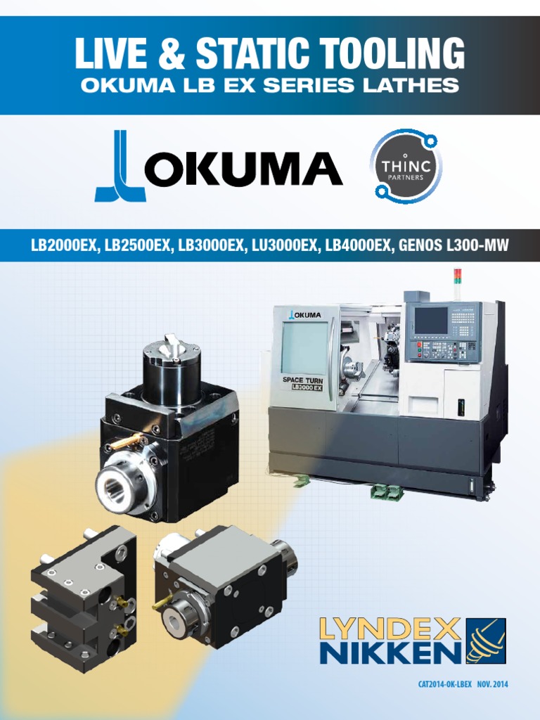 Okuma Static and Live Tooling For Lbex - 11252014 - Web - 2 PDF | PDF ...