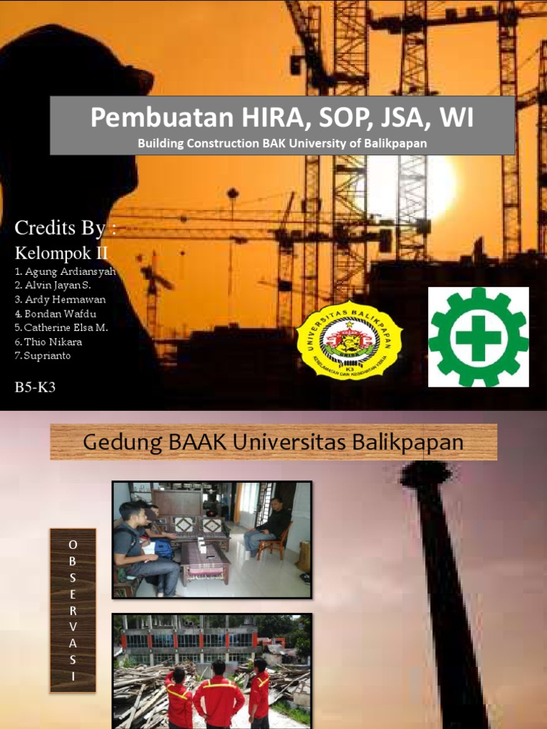 Proses Pembuatan HIRA dan JSA | PDF