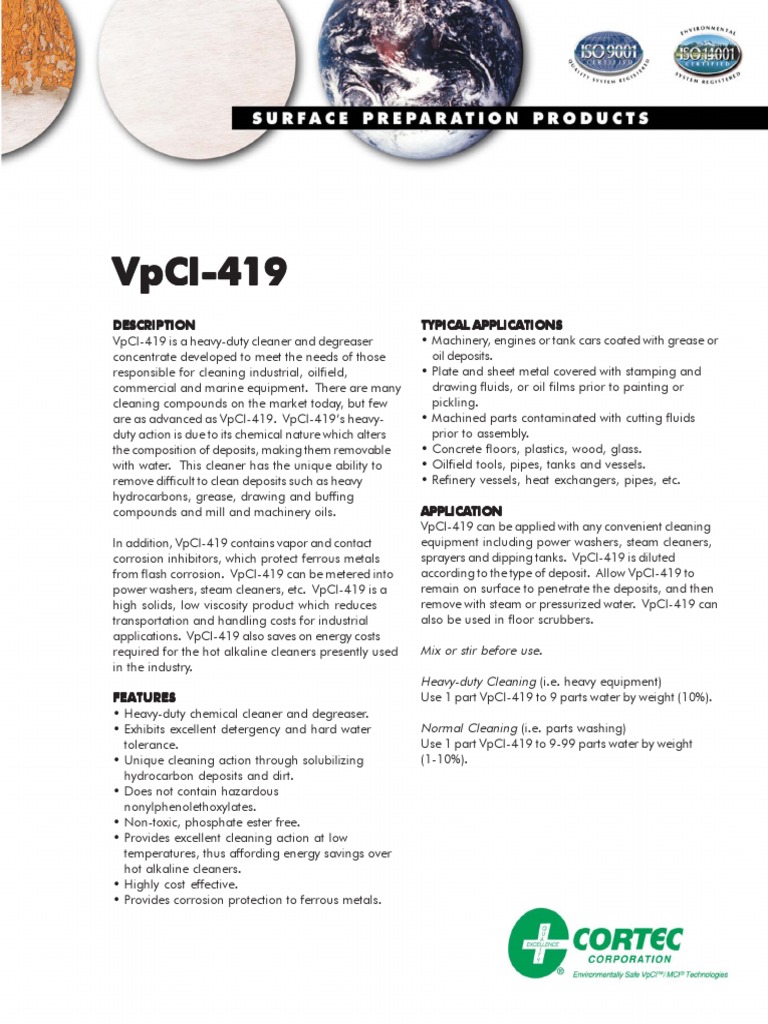 Vpci-419 Vpci-419 Vpci-419 Vpci-419 Vpci-419 | PDF | Industrial Processes | Building Engineering