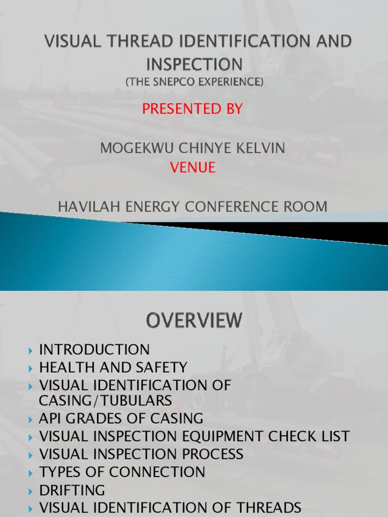 Visual Thread Identification and Inspection PDF | Download Free PDF ...