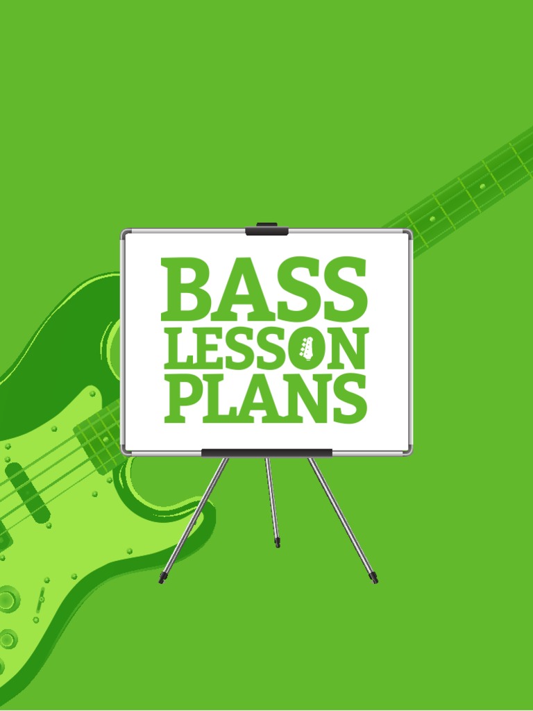 LessonPlans Bass | PDF | Bass Guitar | String Instruments