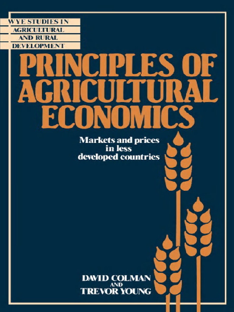Principles of Agricultural Economics | PDF | Supply And Demand | Production Function