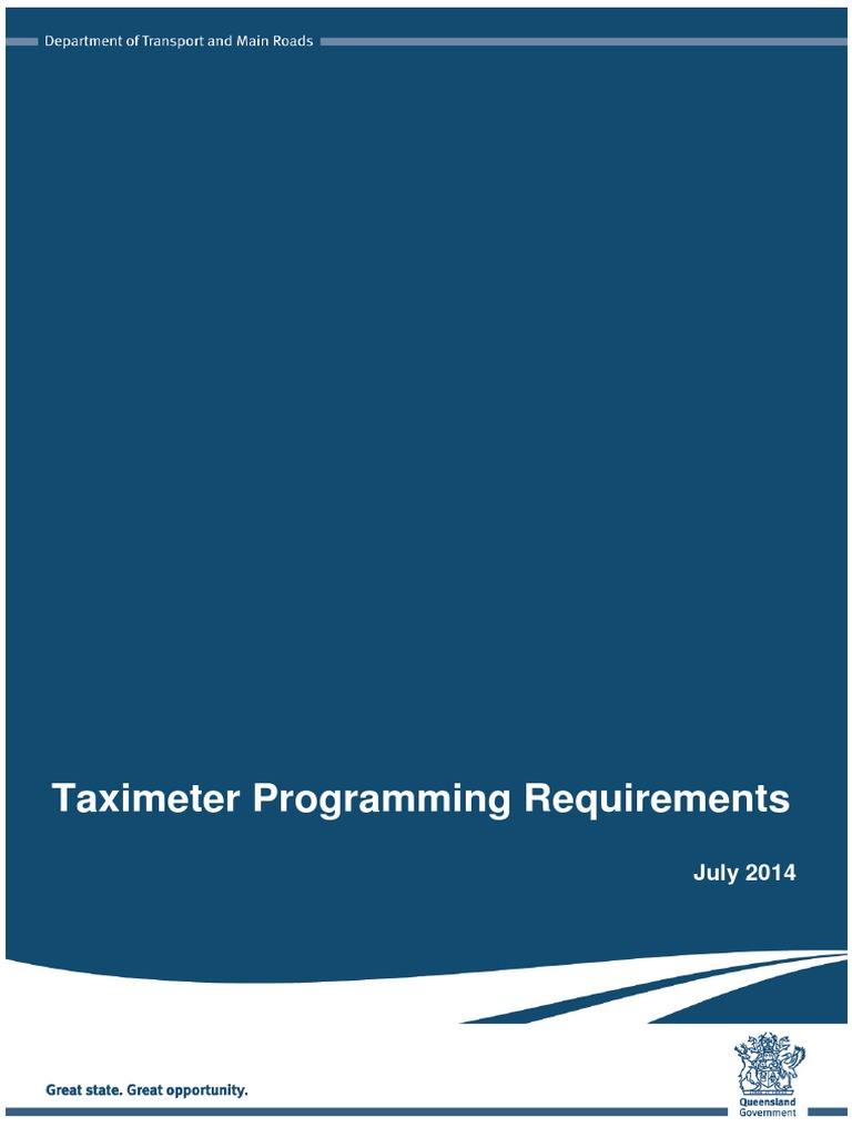 Taxi Requirement | PDF | Taxicab | Toll Road