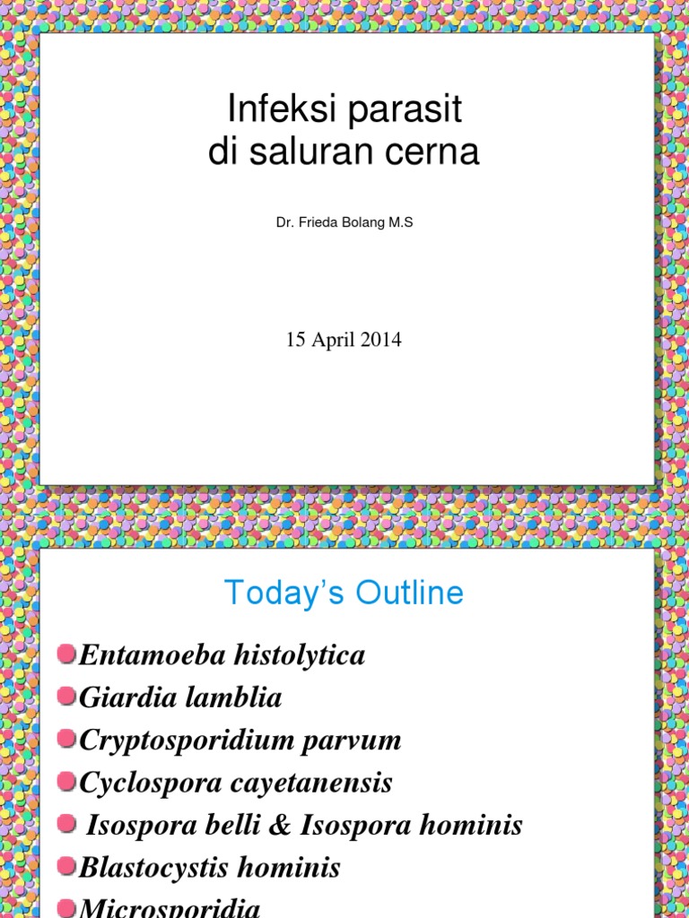 Parasitic Infections of the Gastrointestinal Tract: An Overview of ...