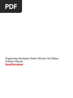Solutions Manual Mechanics Dynamics Meriam - Chapter 2 | PDF