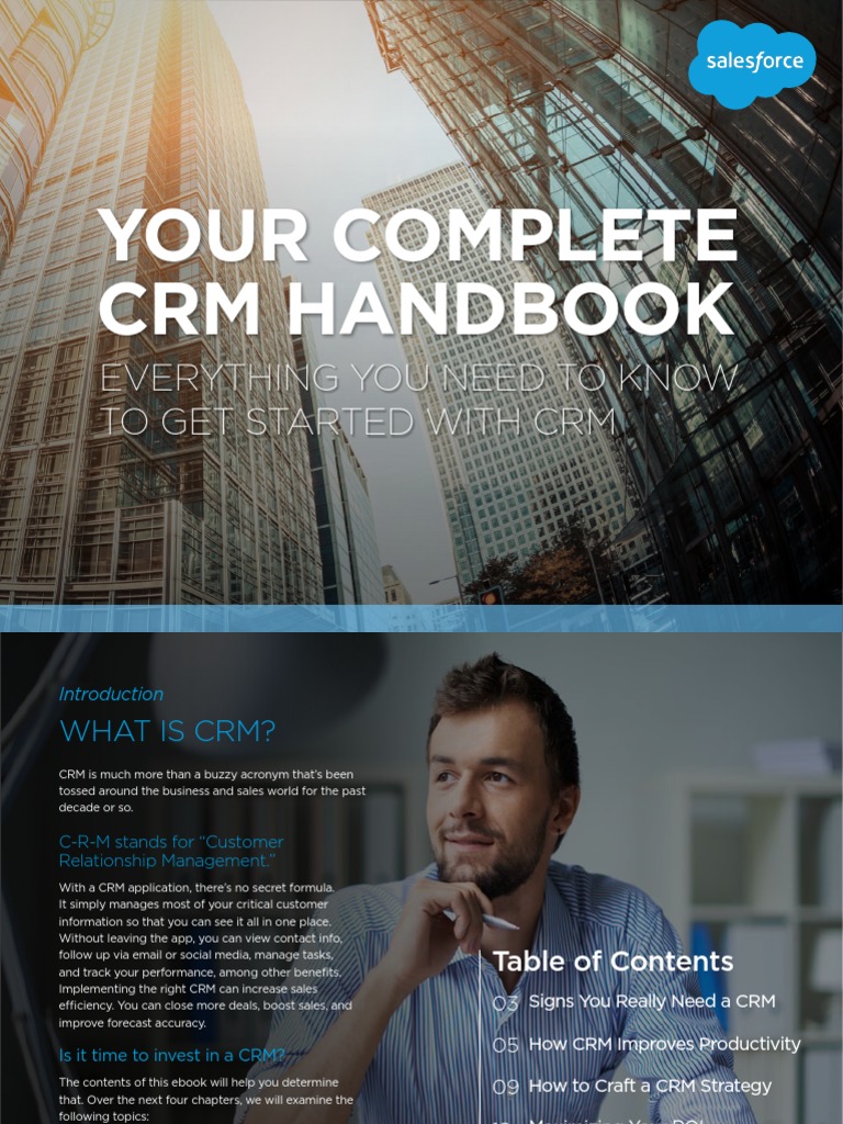 Your Complete CRM Handbook: Everything You Need To Know To Get Started ...