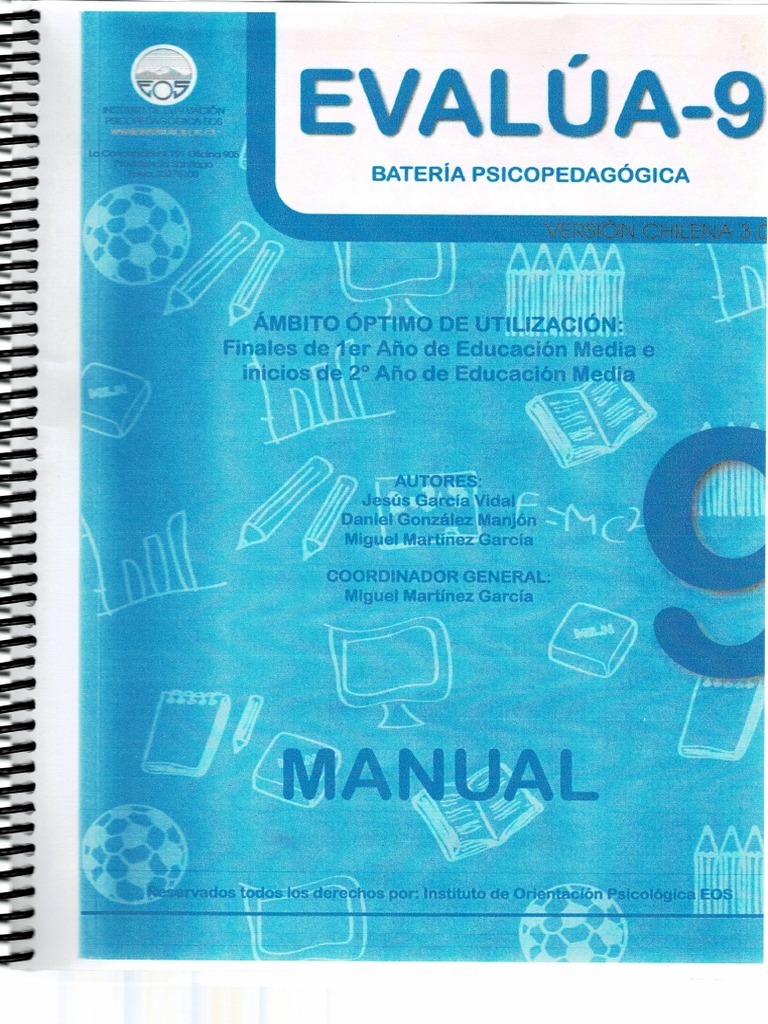 Manual Evalua 9 | PDF