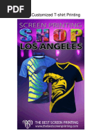 Screen Printing Price Chart | PDF