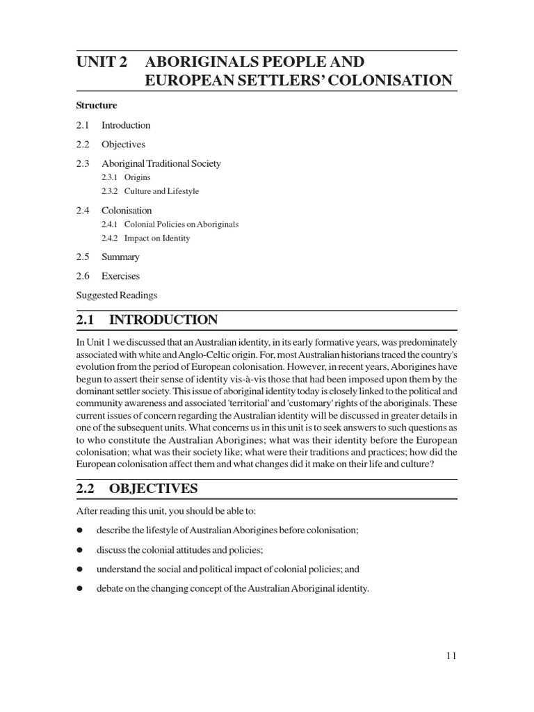 Aboriginal Culture and European Colonization | PDF | Indigenous ...