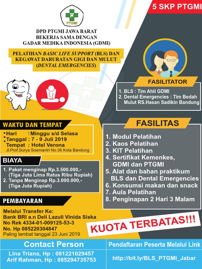 Pelatihan BLS dan Kegawatdaruratan Gigi | PDF