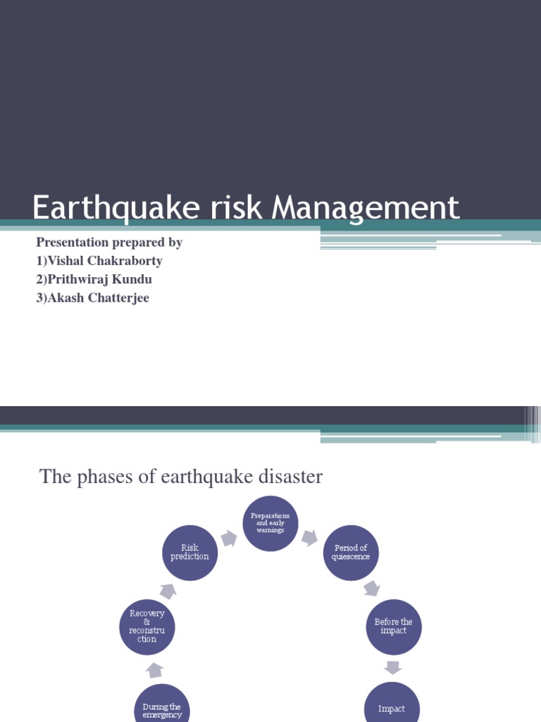 Earthquake Risk Management | PDF | Earthquakes | Geophysics