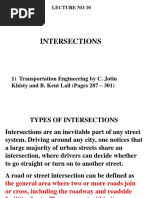 Highway Engineering I - Topic 6 - Intersections Interchanges | PDF | Interchange (Road ...
