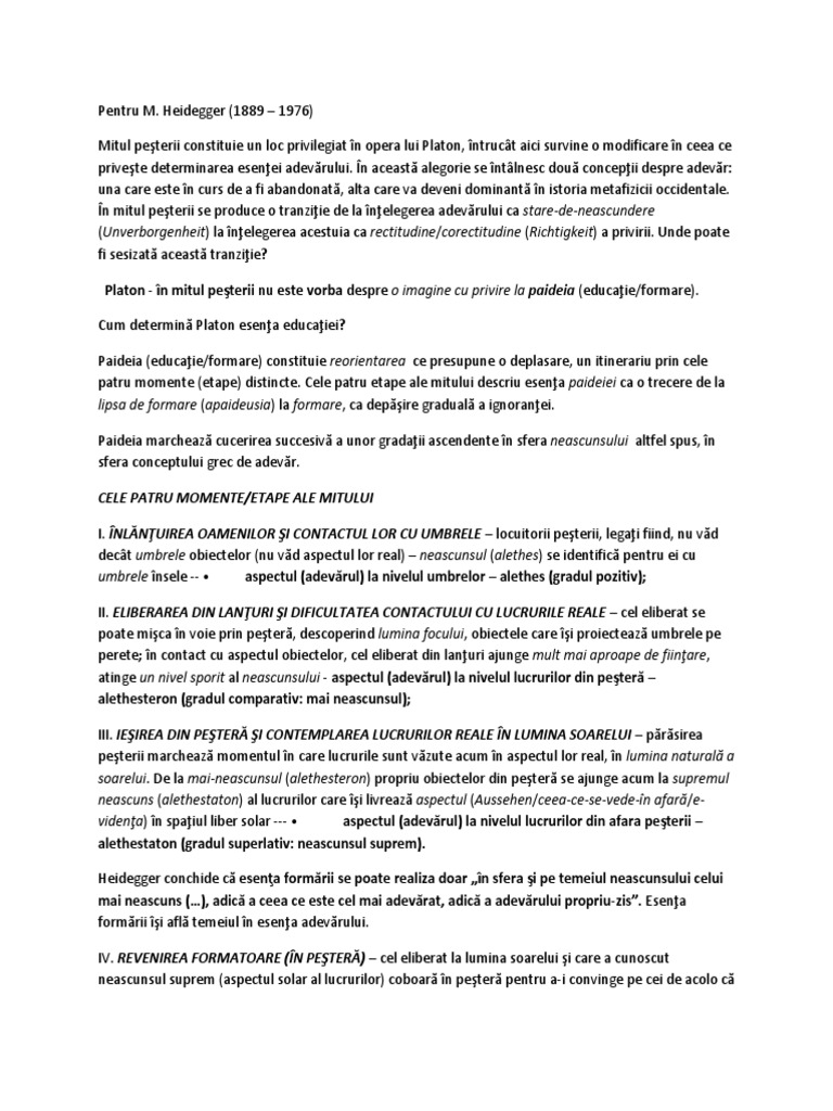 Mitul Pesterii | PDF